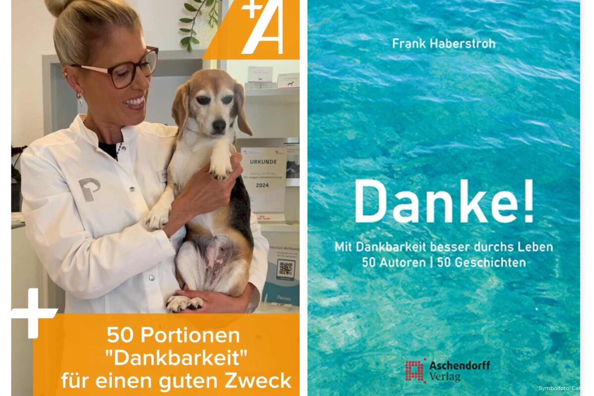 Stadt Ahlen: Doc Polly schrieb an Buch "Danke! Mit Dankbarkeit besser ...